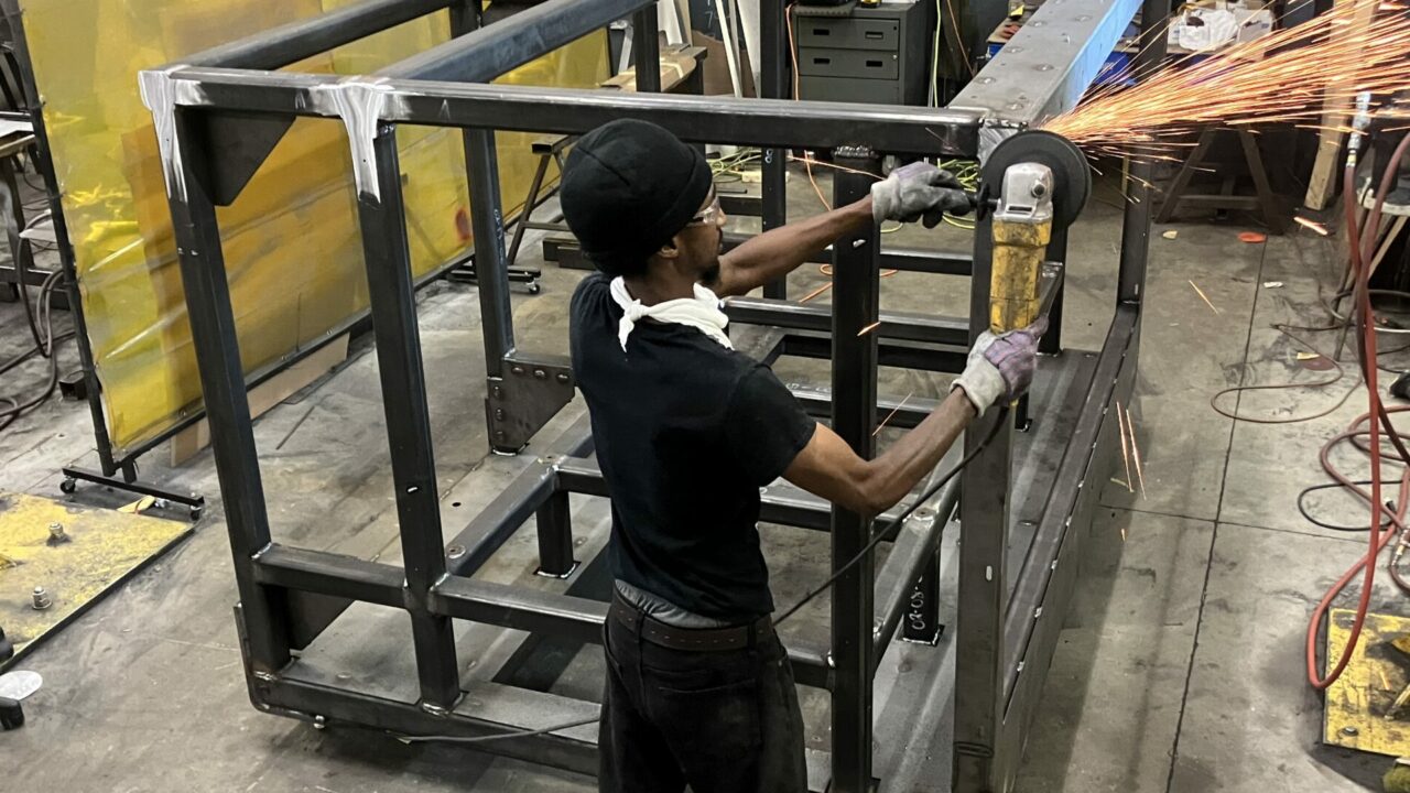 Large/Heavy Gauge Precision Structural Frames | Anco Engineering